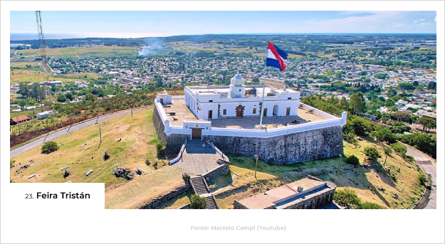 Fortaleza del Cerro, Montevideo - Uruguai [Vídeo Drone]